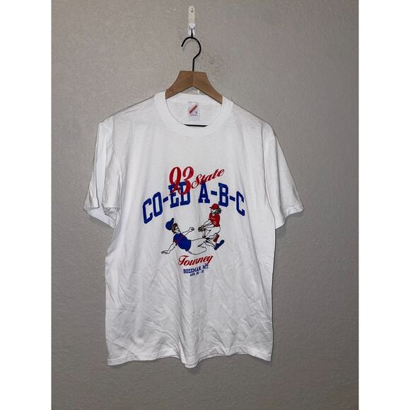Jerzees | Shirts | Vintage Coed Shirt Graphic Abc Tourney Graphic ...
